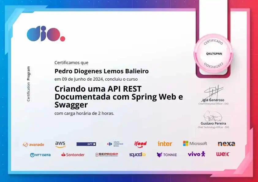 Pedro Diogenes Lemos Balieiro on LinkedIn: Criando uma API REST ... Pedro Diogenes Lemos Balieiro on LinkedIn: Criando uma API REST ...