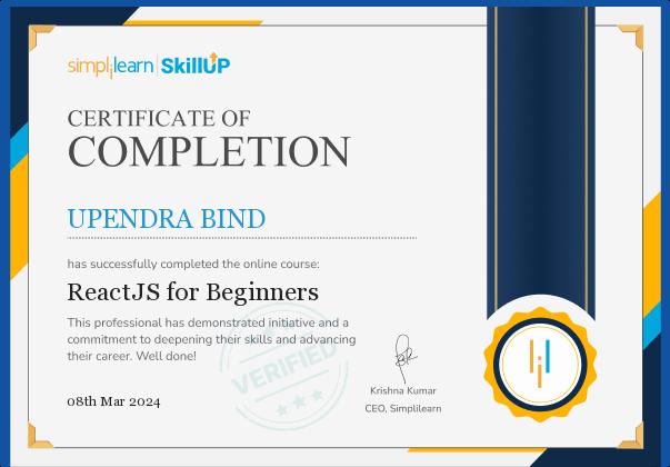Upendra Bind on LinkedIn: UPENDRA BIND has successfully completed the ... Upendra Bind on LinkedIn: UPENDRA BIND has successfully completed the ...