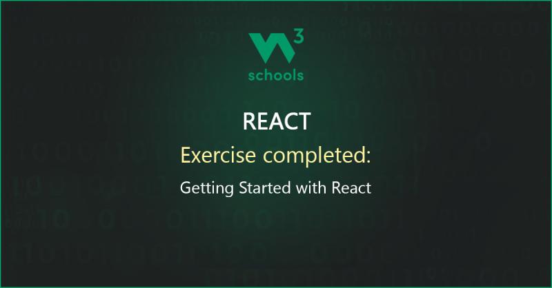 Anjany Pandey on LinkedIn: Completed Exercise: Getting started with React Anjany Pandey on LinkedIn: Completed Exercise: Getting started with React