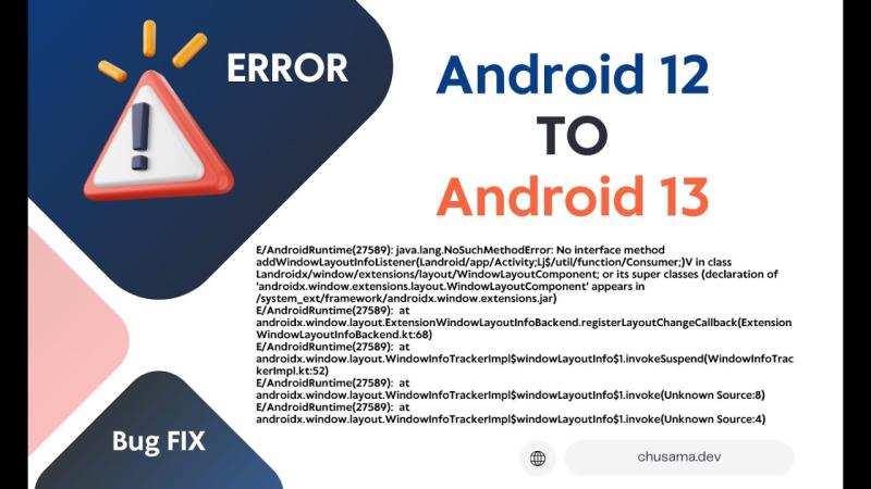 Usama Sadiq on LinkedIn: E/AndroidRuntime(27589): FATAL EXCEPTION: main ... Usama Sadiq on LinkedIn: E/AndroidRuntime(27589): FATAL EXCEPTION: main ...