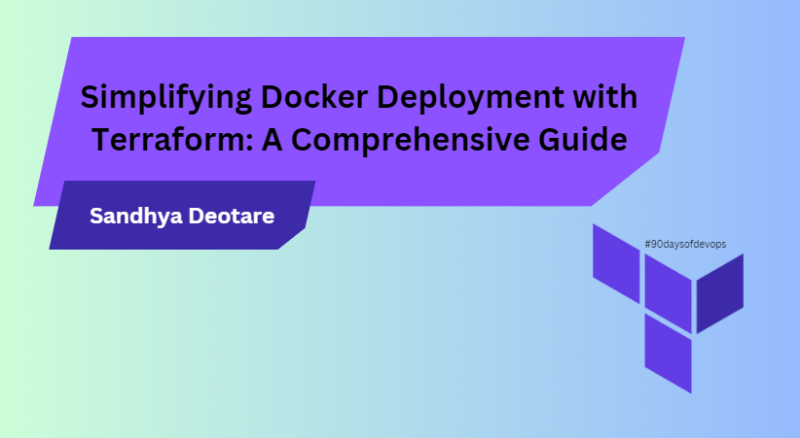 Sandhya Deotare on LinkedIn: Simplifying Docker Deployment with ... Sandhya Deotare on LinkedIn: Simplifying Docker Deployment with ...