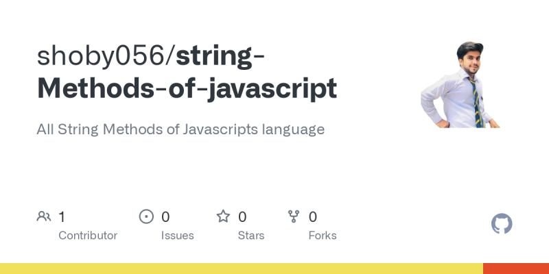 Muhammad Shoaib on LinkedIn: GitHub - shoby056/string-Methods-of ... Muhammad Shoaib on LinkedIn: GitHub - shoby056/string-Methods-of ...