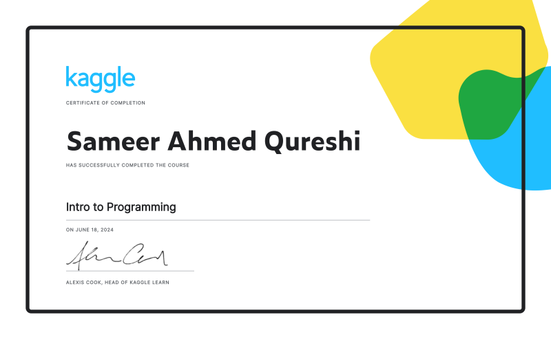 Sameer Ahmed Qureshi on LinkedIn: Sameer Ahmed Qureshi completed the ... Sameer Ahmed Qureshi on LinkedIn: Sameer Ahmed Qureshi completed the ...