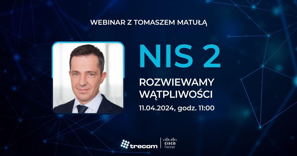 Tomasz Matula na LinkedIn: Rejestracja na webinar o NIS 2 z Tomaszem ... Tomasz Matula na LinkedIn: Rejestracja na webinar o NIS 2 z Tomaszem ...