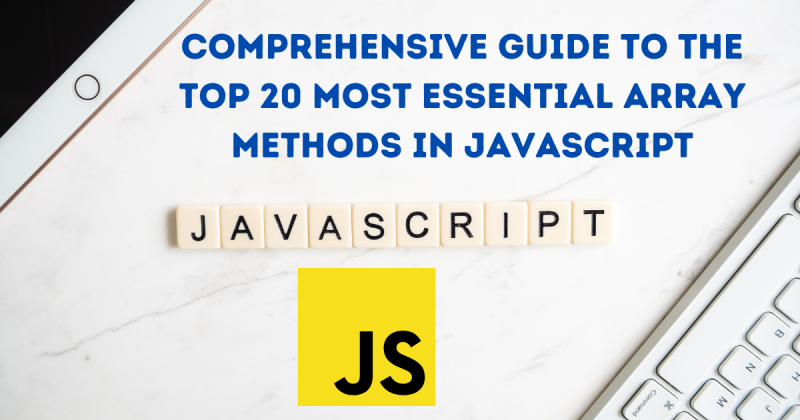 Mohd Junaid Arif on LinkedIn: Javascript array methods Mohd Junaid Arif on LinkedIn: Javascript array methods