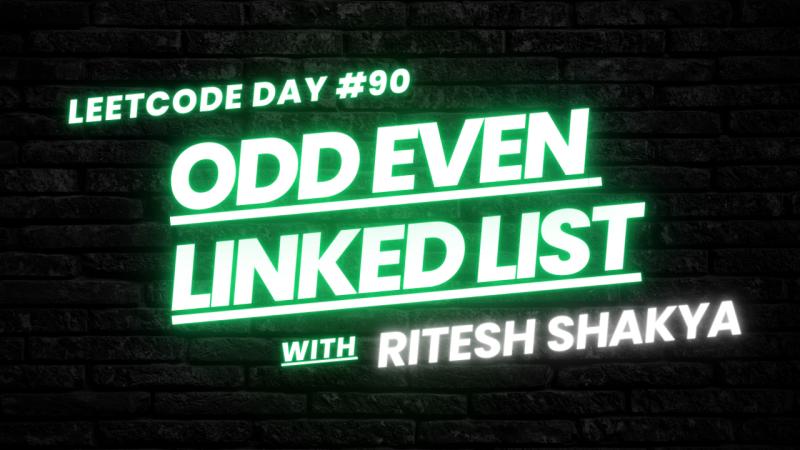 👨💻 Ritesh Shakya 👨💻 on LinkedIn: A LeetCode Daily Series — Day 90 ... 👨💻 Ritesh Shakya 👨💻 on LinkedIn: A LeetCode Daily Series — Day 90 ...
