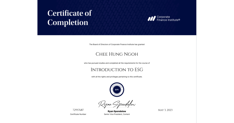 Chee Hung Ngoh on LinkedIn: Introduction to ESG • Chee Hung Ngoh ... Chee Hung Ngoh on LinkedIn: Introduction to ESG • Chee Hung Ngoh ...