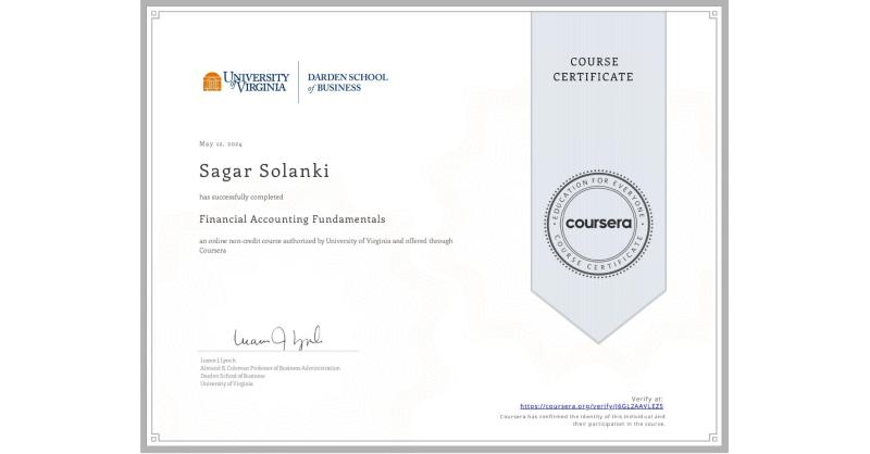 SAGAR SOLANKI on LinkedIn: Completion Certificate for Financial ... SAGAR SOLANKI on LinkedIn: Completion Certificate for Financial ...