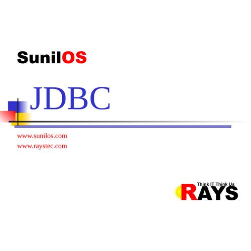 Rays Technologies on LinkedIn: JDBC Rays Technologies on LinkedIn: JDBC