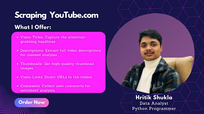 Hritik Shukla on LinkedIn: Hritik_shukla: I will scrape publically ... Hritik Shukla on LinkedIn: Hritik_shukla: I will scrape publically ...