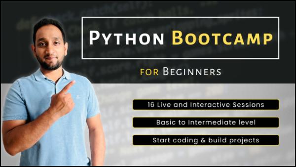 Thoufiq Mohammed on LinkedIn: Python Bootcamp for Beginners Thoufiq Mohammed on LinkedIn: Python Bootcamp for Beginners