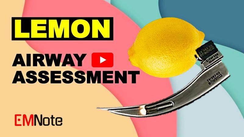 Reem Ali on LinkedIn: LEMON Mnemonic (Difficult Airway) Reem Ali on LinkedIn: LEMON Mnemonic (Difficult Airway)