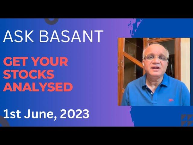 Basant Maheshwari on LinkedIn: Ask Basant - Get Your Stocks Analysed Basant Maheshwari on LinkedIn: Ask Basant - Get Your Stocks Analysed