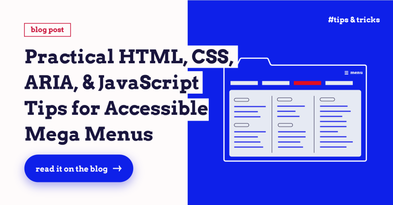 HelloA11Y on LinkedIn: Practical HTML, CSS, ARIA, & Javascript Tips for ... HelloA11Y on LinkedIn: Practical HTML, CSS, ARIA, & Javascript Tips for ...