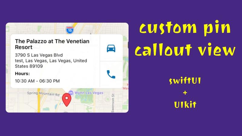 Mohamed Mongy on LinkedIn: Custom Callout View for mapKit pin using SwiftUI Mohamed Mongy on LinkedIn: Custom Callout View for mapKit pin using SwiftUI