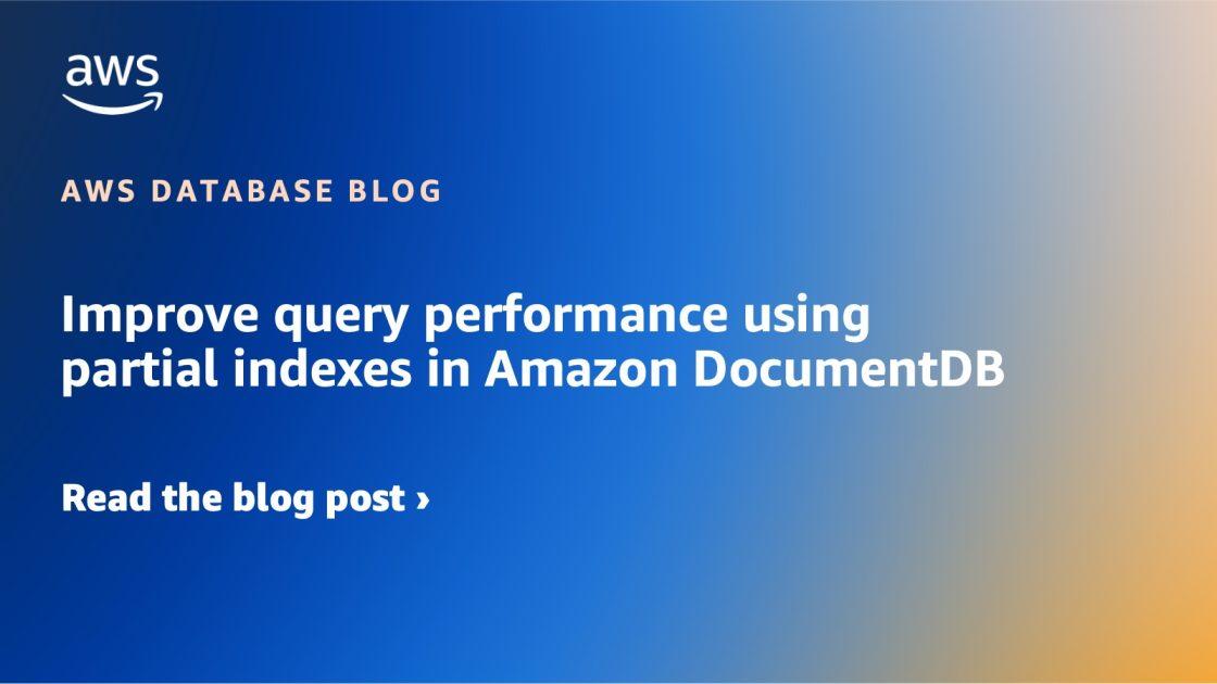 Tyler Replogle on LinkedIn: Improve query performance using partial ... Tyler Replogle on LinkedIn: Improve query performance using partial ...