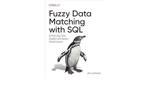 Stefano Fago on LinkedIn: Fuzzy Data Matching with SQL: Enhancing Data ... Stefano Fago on LinkedIn: Fuzzy Data Matching with SQL: Enhancing Data ...