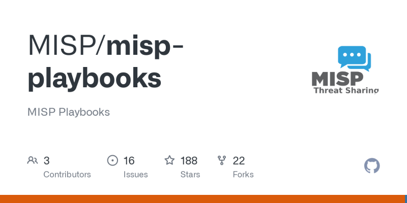 Sebastien Larinier on LinkedIn: GitHub - MISP/misp-playbooks: MISP ... Sebastien Larinier on LinkedIn: GitHub - MISP/misp-playbooks: MISP ...