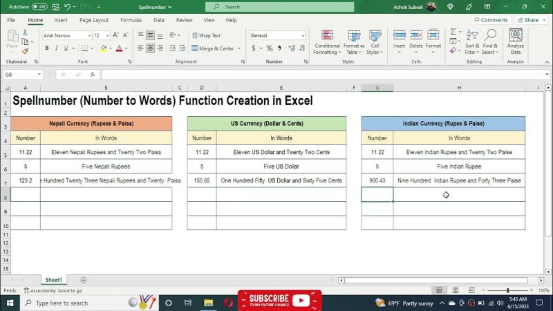 Learn Microsoft Excel on LinkedIn: Spellnumber Function in Excel ... Learn Microsoft Excel on LinkedIn: Spellnumber Function in Excel ...