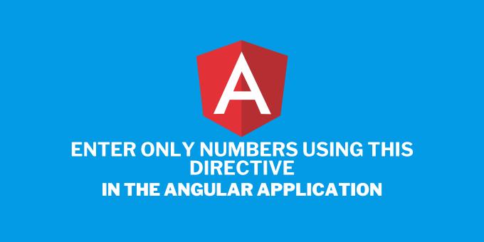 Roman A. on LinkedIn: Enter only numbers in input using this directive ... Roman A. on LinkedIn: Enter only numbers in input using this directive ...