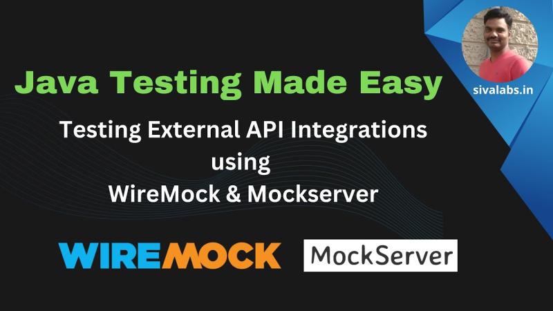 Siva Prasad Reddy K on LinkedIn: Java Testing Made Easy : Testing ... Siva Prasad Reddy K on LinkedIn: Java Testing Made Easy : Testing ...