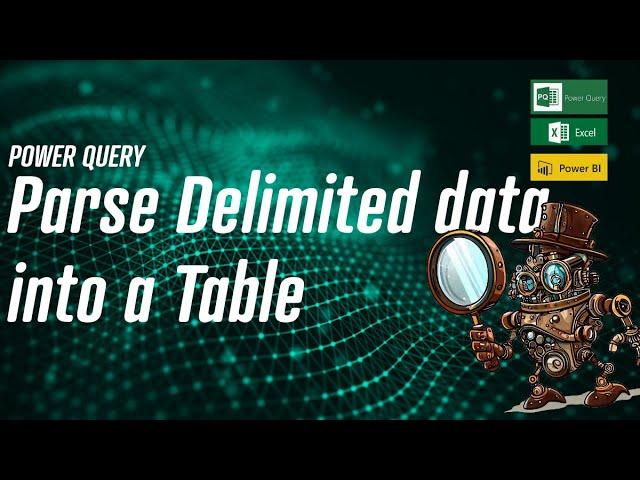 James Botes on LinkedIn: Power Query - Parsing Delimited data into a table🔍 James Botes on LinkedIn: Power Query - Parsing Delimited data into a table🔍