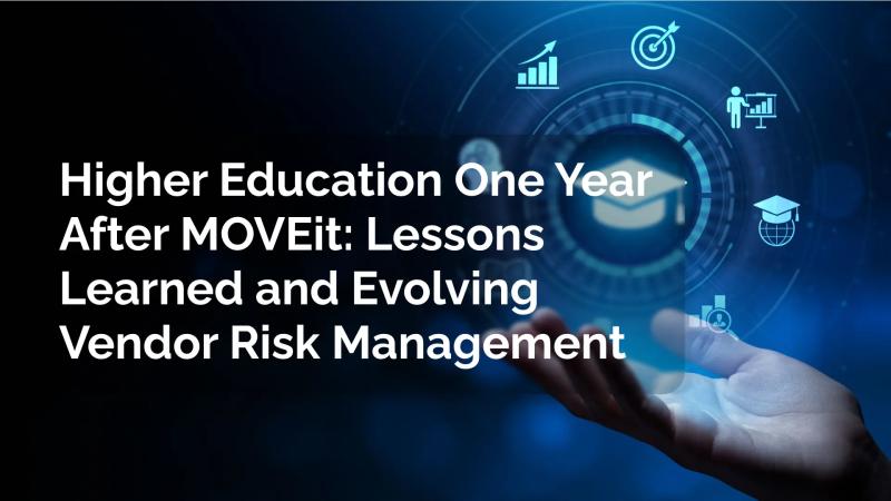 FortifyData on LinkedIn: Higher Education One Year After MOVEit ... FortifyData on LinkedIn: Higher Education One Year After MOVEit ...