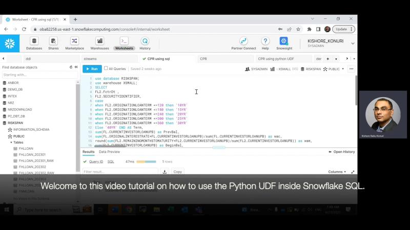 RiskSpan on LinkedIn: Using Python UDF in Snowflake SQL RiskSpan on LinkedIn: Using Python UDF in Snowflake SQL