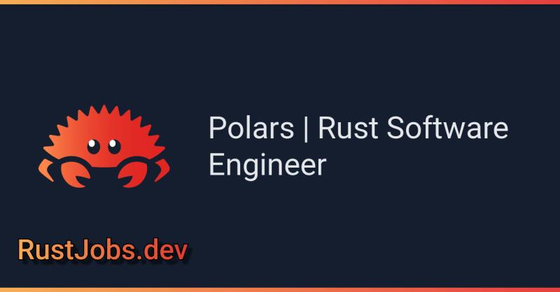 Alex Garella on LinkedIn: Polars | Rust Software Engineer Alex Garella on LinkedIn: Polars | Rust Software Engineer