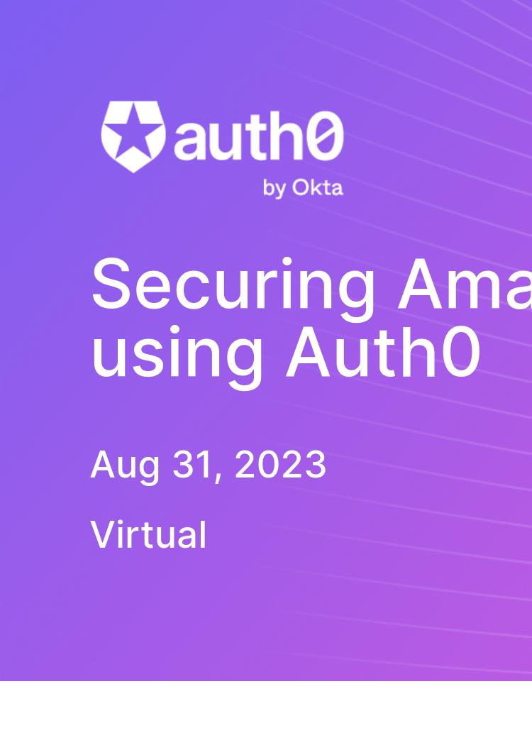 Adrianne Ward on LinkedIn: Securing Amazon REST APIs using Auth0 Adrianne Ward on LinkedIn: Securing Amazon REST APIs using Auth0