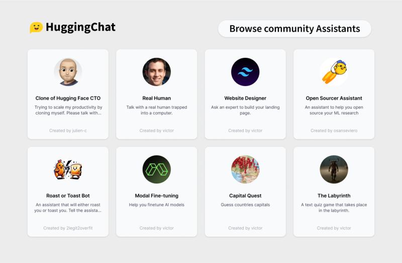 Victor Mustar on LinkedIn: HuggingChat - Assistants Victor Mustar on LinkedIn: HuggingChat - Assistants