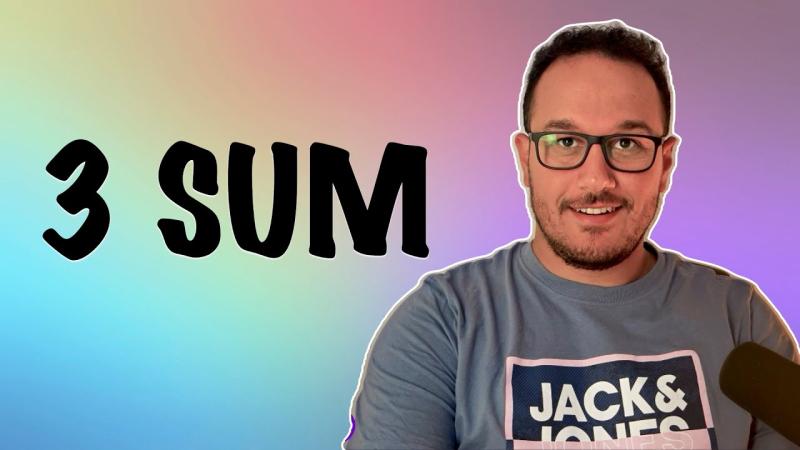 Ahmed Elemam on LinkedIn: 3 sum - Three Sum - Problem Solving بالعربي Ahmed Elemam on LinkedIn: 3 sum - Three Sum - Problem Solving بالعربي