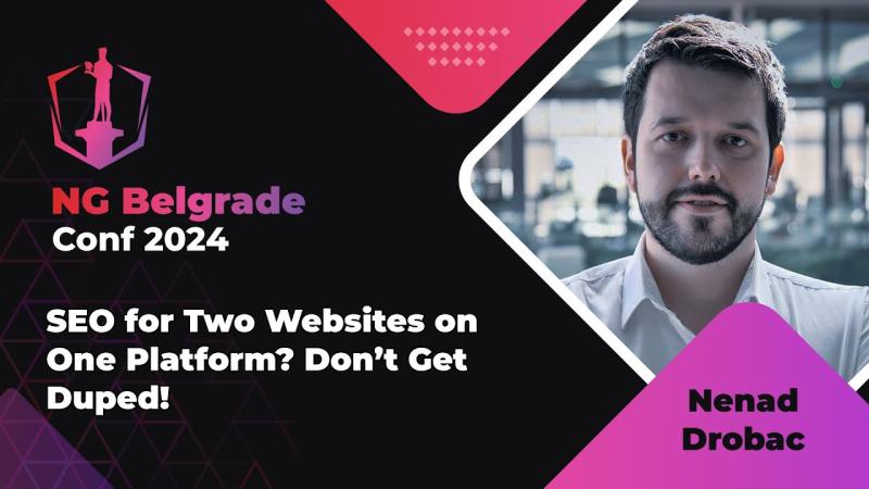 Angular Belgrade on LinkedIn: Nenad Drobac - SEO for Two Websites on ... Angular Belgrade on LinkedIn: Nenad Drobac - SEO for Two Websites on ...