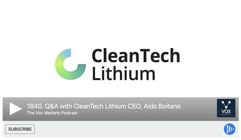 CleanTech Lithium on LinkedIn: Q&A with CleanTech Lithium CEO, Aldo ... CleanTech Lithium on LinkedIn: Q&A with CleanTech Lithium CEO, Aldo ...