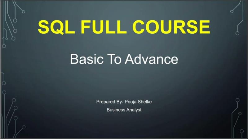 Pooja Shelke on LinkedIn: SQL & Database Introduction | Part 1 | SQL ... Pooja Shelke on LinkedIn: SQL & Database Introduction | Part 1 | SQL ...