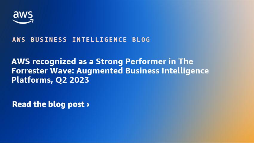 Avaanticka Narayan, PMP on LinkedIn: AWS recognized as a Strong ... Avaanticka Narayan, PMP on LinkedIn: AWS recognized as a Strong ...