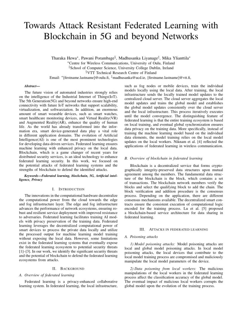 Madhusanka Liyanage on LinkedIn: (PDF) Towards Attack Resistant ... Madhusanka Liyanage on LinkedIn: (PDF) Towards Attack Resistant ...
