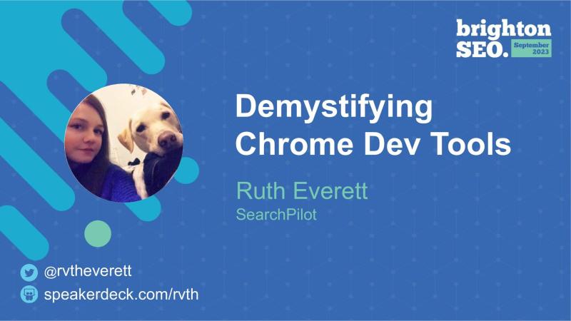 Sean Barber on LinkedIn: Ruth Everett - Demystifying Chrome Dev Tools ... Sean Barber on LinkedIn: Ruth Everett - Demystifying Chrome Dev Tools ...