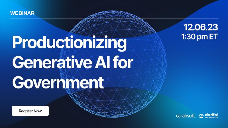 Clarifai on LinkedIn: Productionizing Generative AI for Government Clarifai on LinkedIn: Productionizing Generative AI for Government