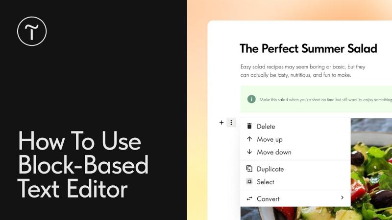 Tilda – Website Builder on LinkedIn: How To Use Block-Based Text Editor ... Tilda – Website Builder on LinkedIn: How To Use Block-Based Text Editor ...