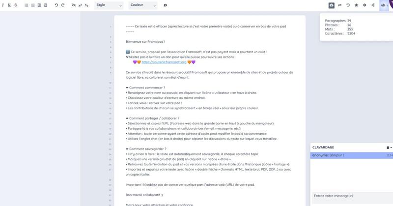 Med Redouane Guellil on LinkedIn: Framapad : un outil de traitement de ... Med Redouane Guellil on LinkedIn: Framapad : un outil de traitement de ...