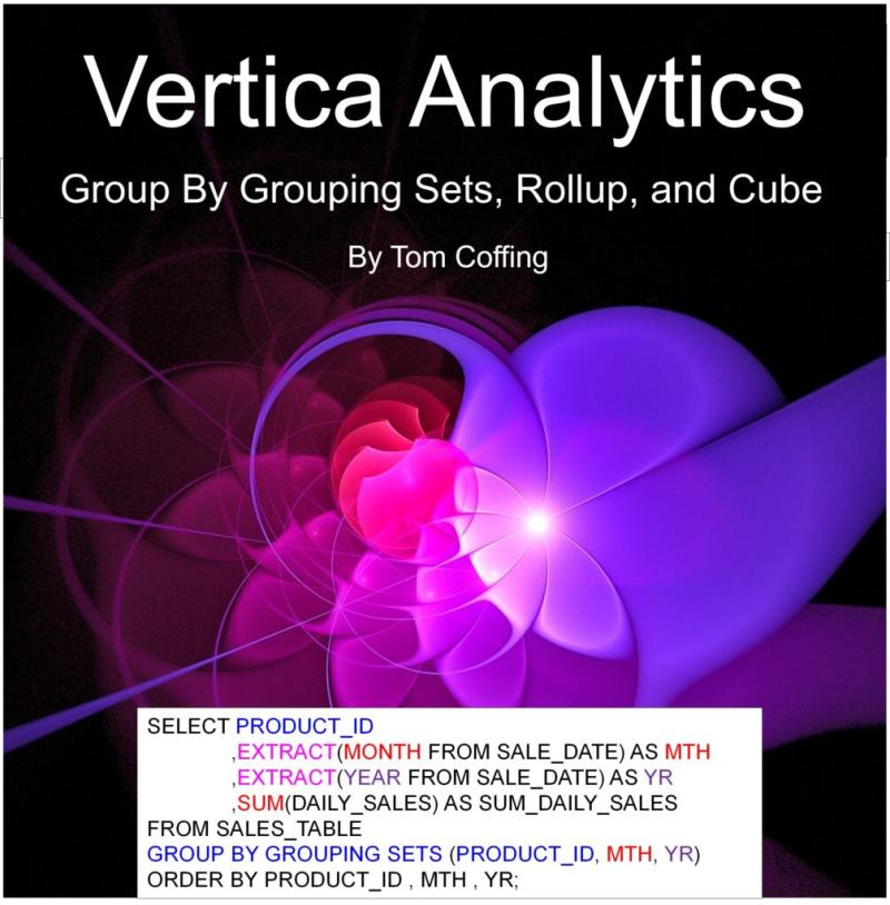 Tom Coffing on LinkedIn: Vertica Analytics – Group By Grouping Sets ... Tom Coffing on LinkedIn: Vertica Analytics – Group By Grouping Sets ...