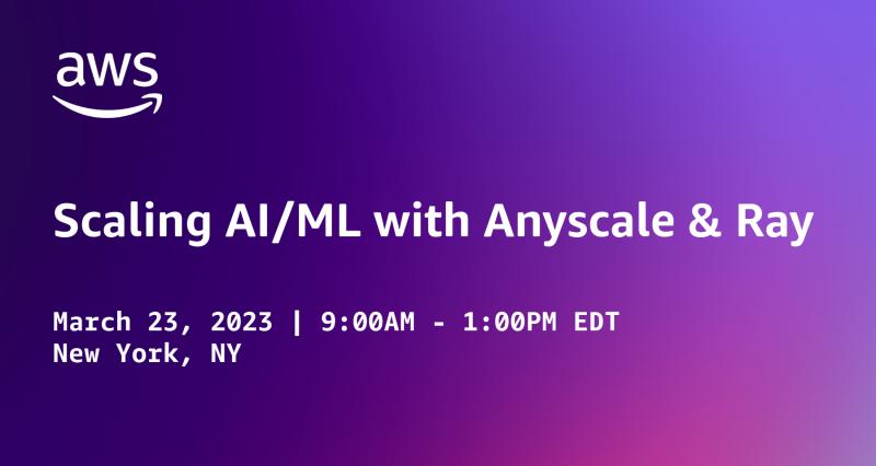 Sam C. on LinkedIn: Scaling AI/ML with Anyscale & Ray Sam C. on LinkedIn: Scaling AI/ML with Anyscale & Ray