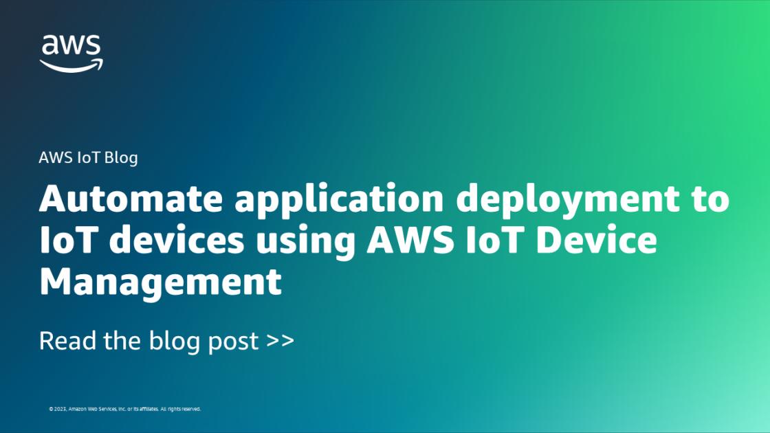 Michał Dobrowolski on LinkedIn: Automate application deployment to IoT ... Michał Dobrowolski on LinkedIn: Automate application deployment to IoT ...