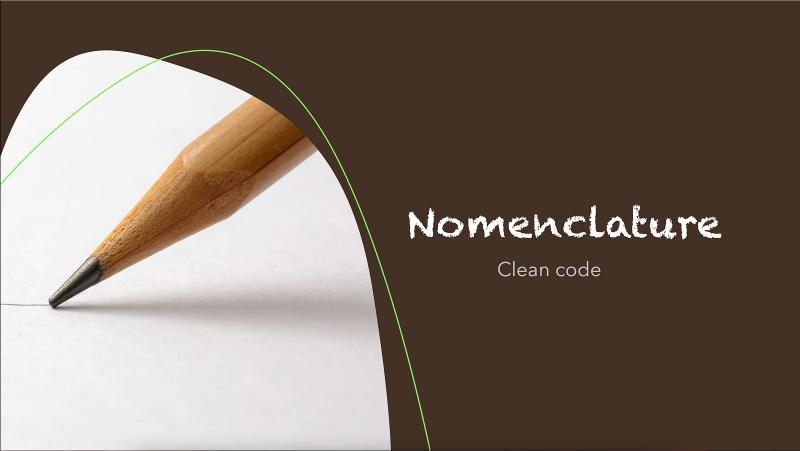 Abhishek Kovuri on LinkedIn: Nomenclature in Clean Code Abhishek Kovuri on LinkedIn: Nomenclature in Clean Code