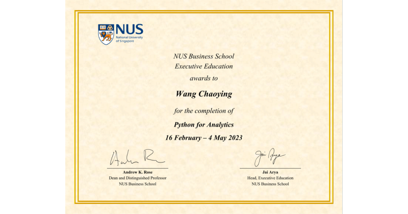 Chaoying Wang on LinkedIn: Python for Analytics • Wang Chaoying ... Chaoying Wang on LinkedIn: Python for Analytics • Wang Chaoying ...