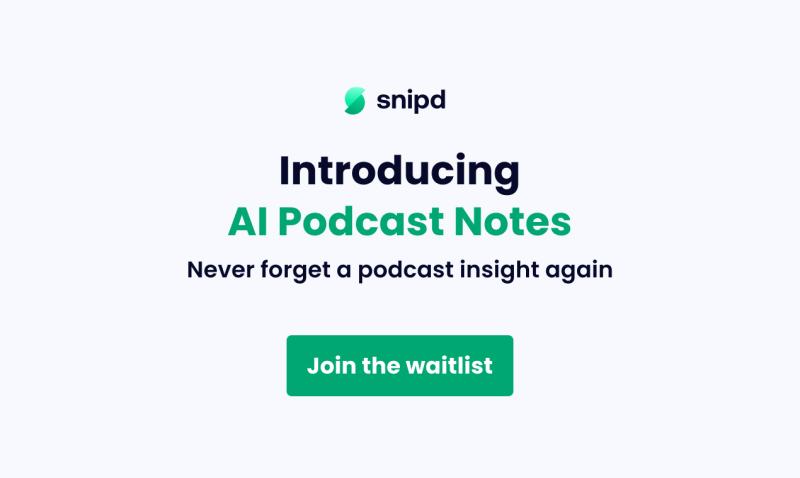 Guangyao L. on LinkedIn: AI Podcast Notes | Snipd Guangyao L. on LinkedIn: AI Podcast Notes | Snipd