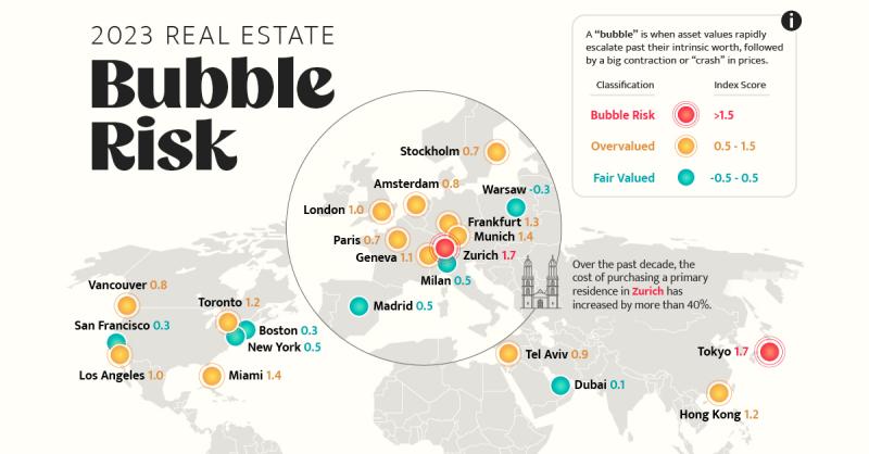 Jeff Tisdale on LinkedIn: Mapped: Which Cities Have Bubble Risk in ... Jeff Tisdale on LinkedIn: Mapped: Which Cities Have Bubble Risk in ...