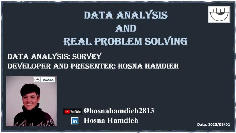 Hosna Hamdieh on LinkedIn: I4Data_Data Collection: Survey Hosna Hamdieh on LinkedIn: I4Data_Data Collection: Survey