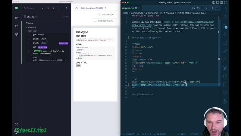 Gleb Bahmutov on LinkedIn: Cypress cy.as Alias Types: Query vs Static Gleb Bahmutov on LinkedIn: Cypress cy.as Alias Types: Query vs Static